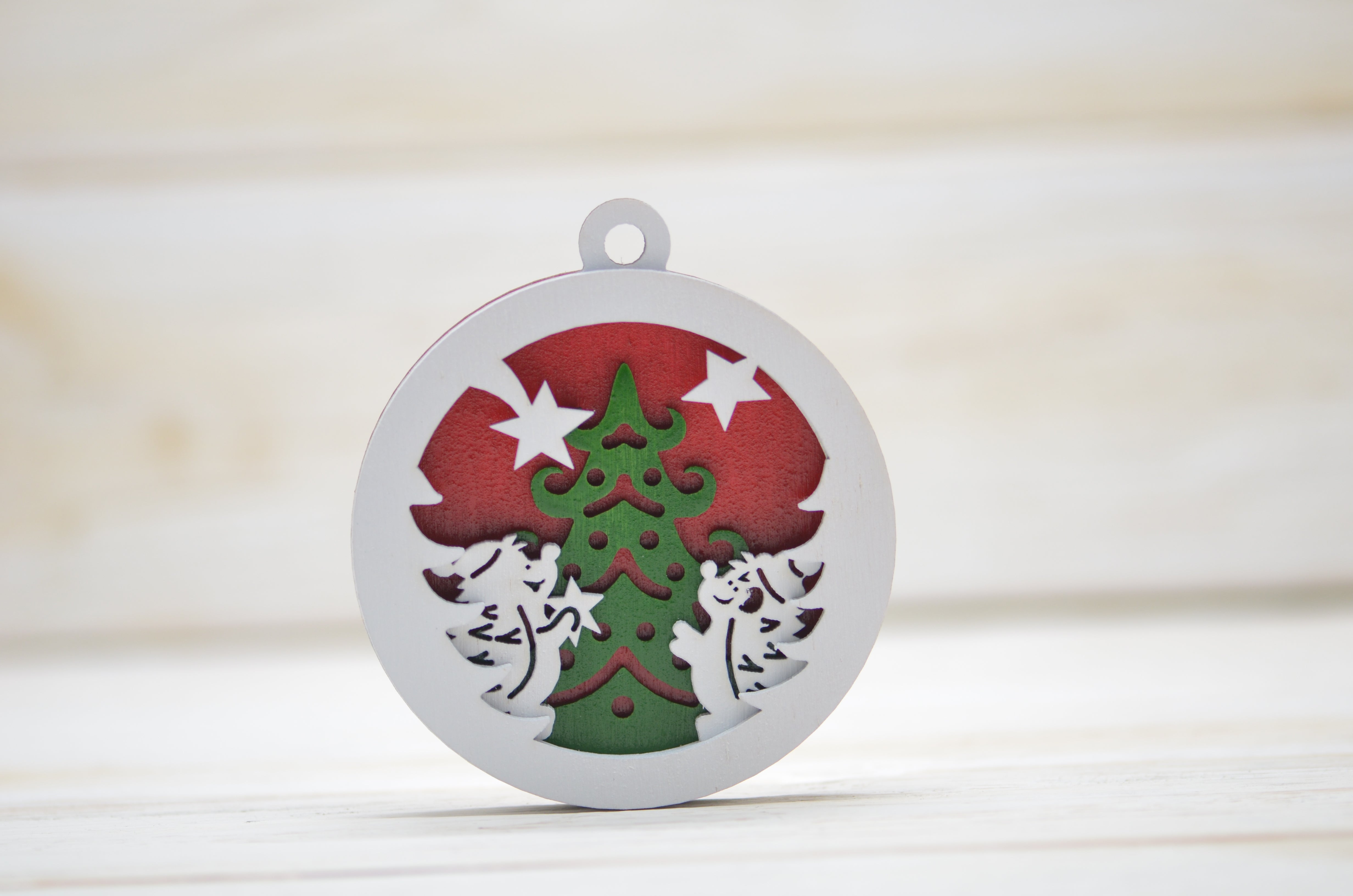 Christmas Tree Multi Layer Glowforge Files