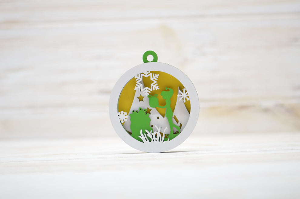 Christmas Elf Glowforge Laser Cut Dxf File