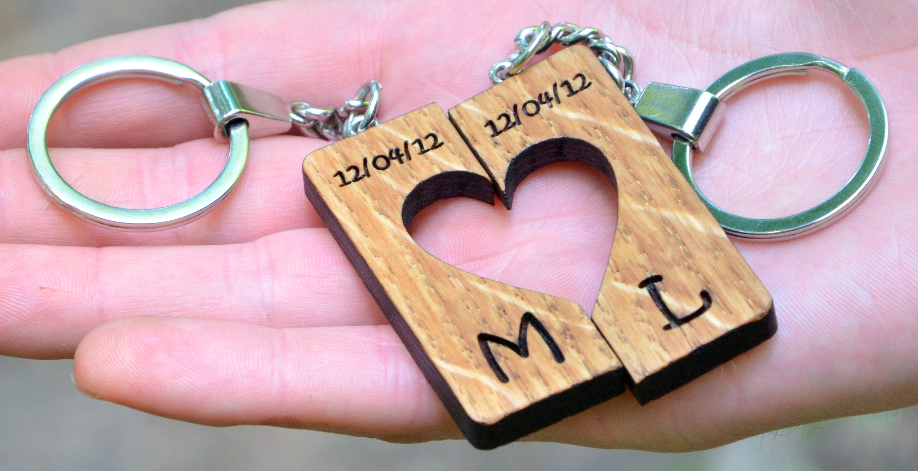 Valentine's Day Keychain Svg Template