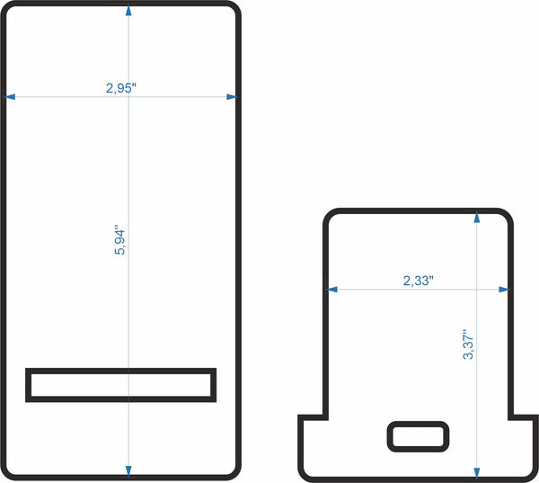 Cellphone Stand File For Laser Cutting